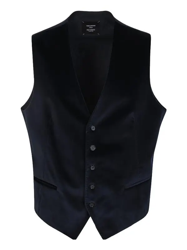 Tagliatore Logo Vest - Black