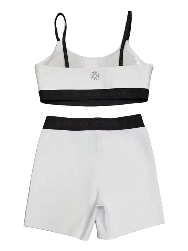 Chrome Hearts Webbing Sports Suit - White