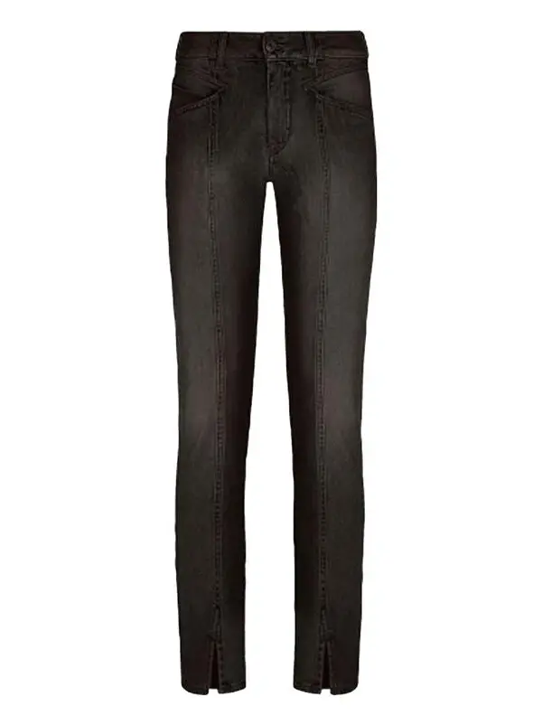 Givenchy Skinny Jeans With Zipper And Button Closure - Black