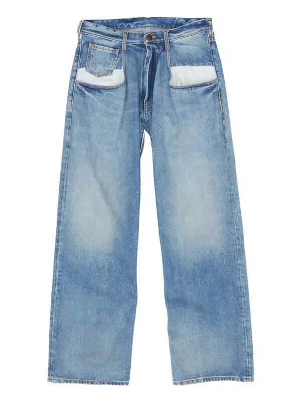 MAISON MARGIELA Straight-leg Jeans - Blue