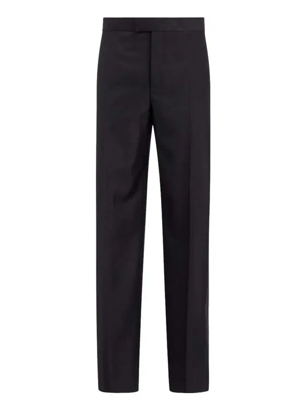 Dior Tailored Pleated Track Pants - Black