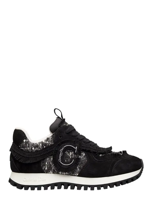 Dior C'est " Lace-up Sneakers - Black, White