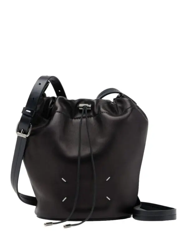 MAISON MARGIELA Drawstring Pouch Bag - Black