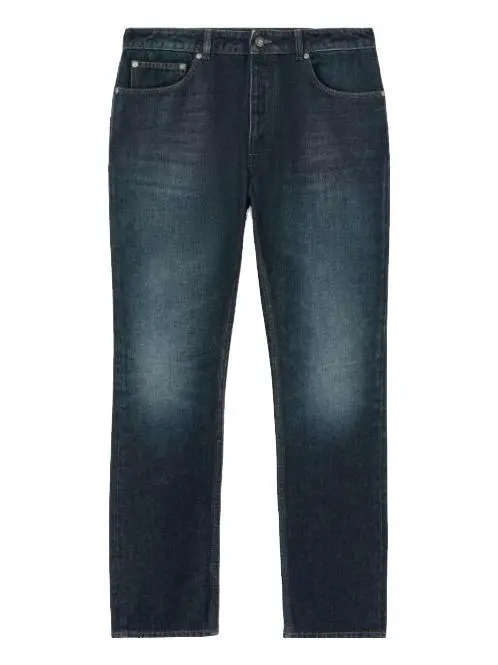 Palm Angels Straight Leg Jeans - Black