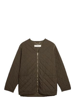 GOLDEN GOOSE Quilted Zip-up Jacket - No