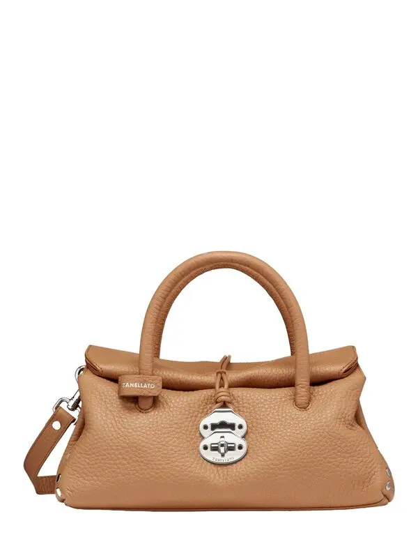 ZANELLATO Small Dotta Tote Bag - Brown