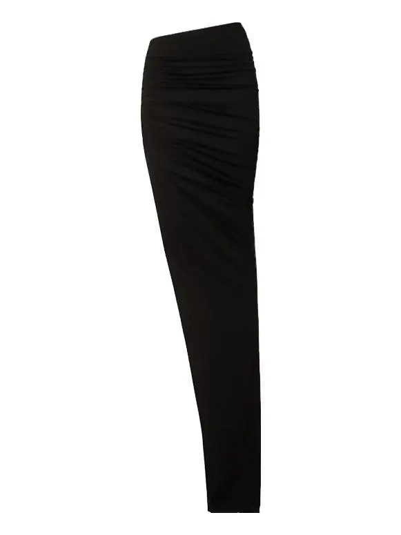 Rick Owens Asymmetrical Skirt - Black