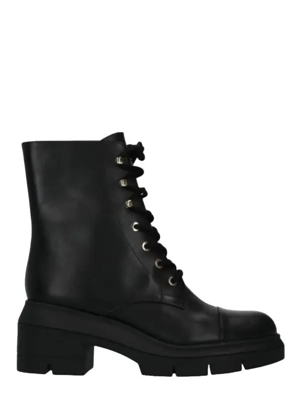 STUART WEITZMAN High-top Lace-up Boots - Black