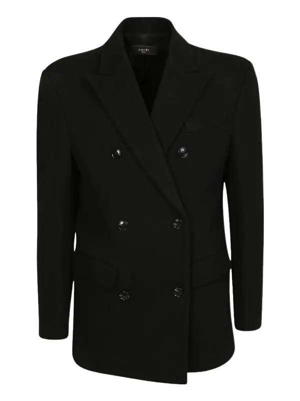 Amiri Double-breasted Suit Jacket - Black