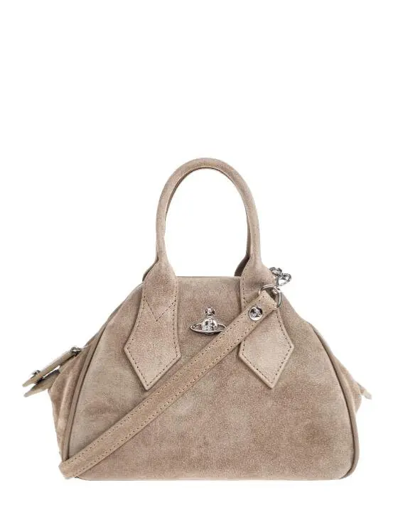 VIVIENNE WESTWOOD Small Yasmine Shoulder Bag - Nude