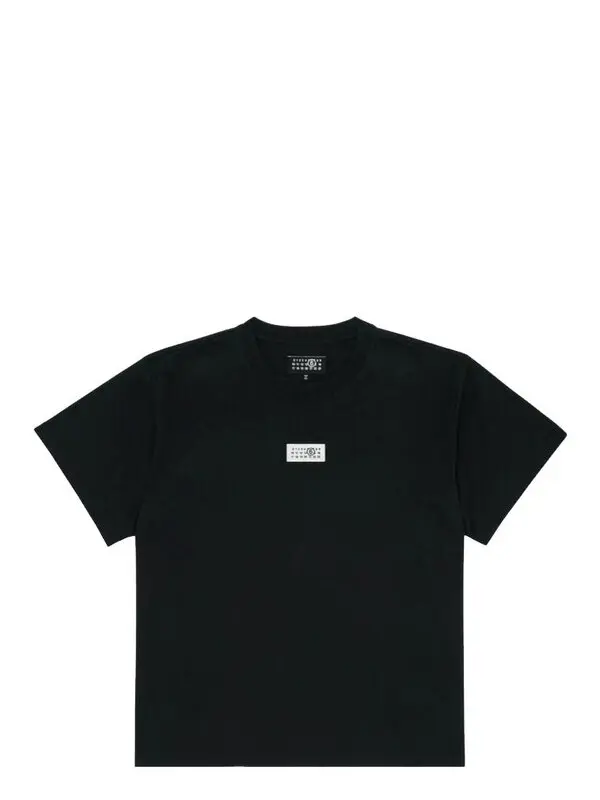 MAISON MARGIELA Short Sleeved Crewneck T-shirt - Black