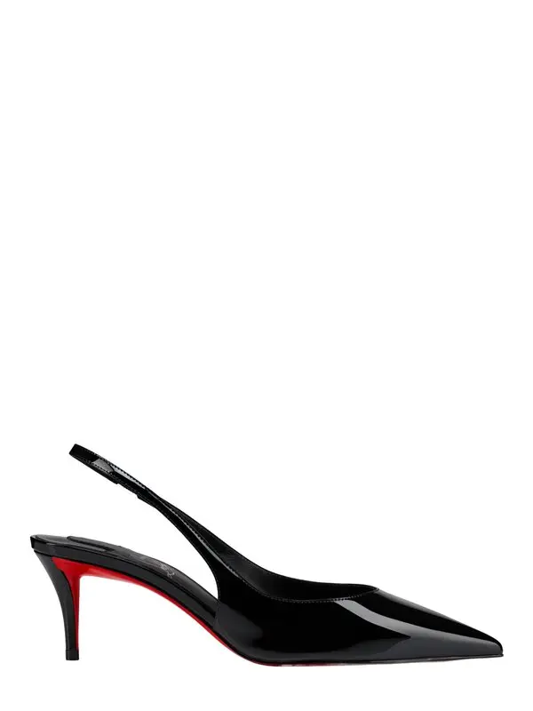 CHRISTIAN LOUBOUTIN Miss Z Slingback Pumps - Black