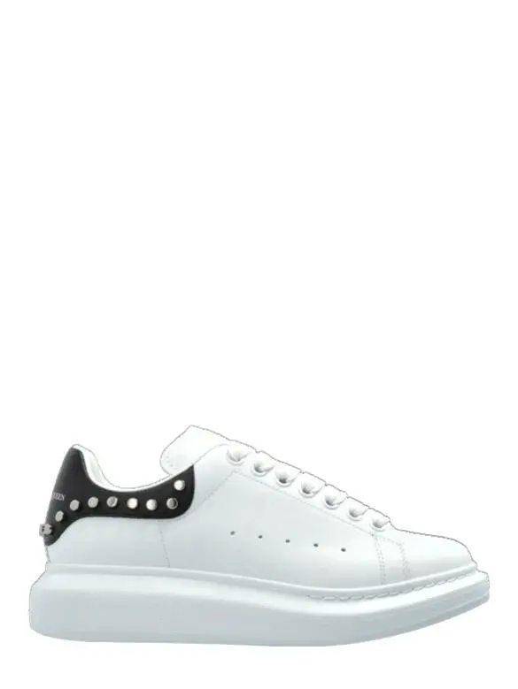 Alexander McQueen Studded Low-top Sneakers - White