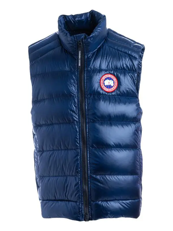 Canada Goose Quilted Down Gilet - Navy Blue
