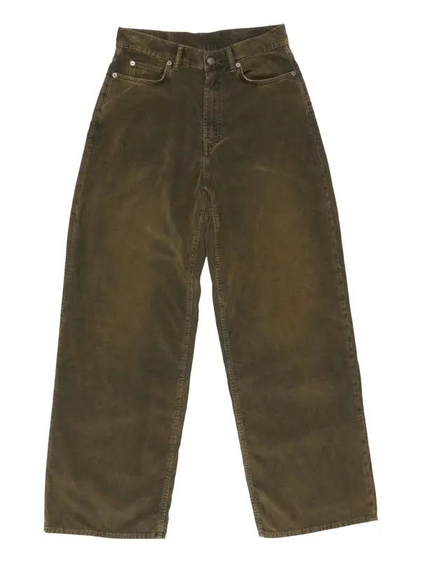 Acne Studios Belt Loop Corduroy Jeans - Brown
