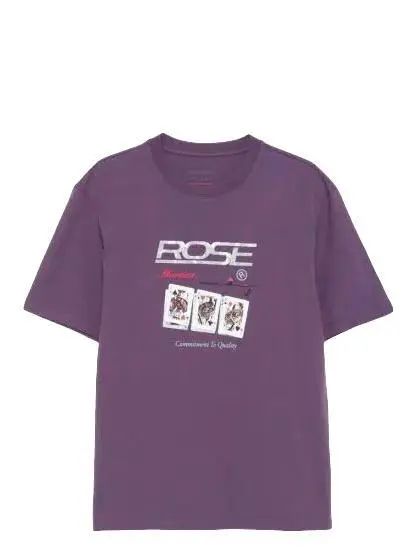 Martine Rose Graphic Print T-shirt - Purple