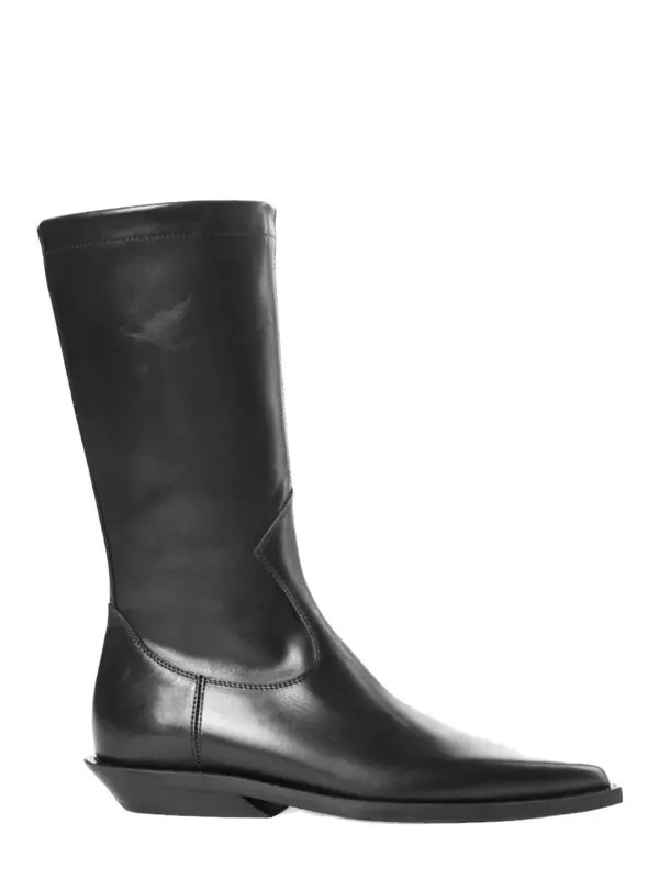 ANN DEMEULEMEESTER Cowboy Boots - Black