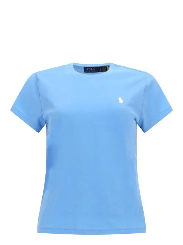 Ralph Lauren Embroidered Logo T-shirt - Chatham Blue