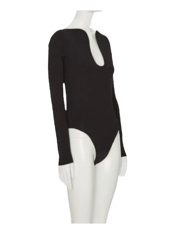 Valentino Garavani Long Sleeve Jumpsuit - Black