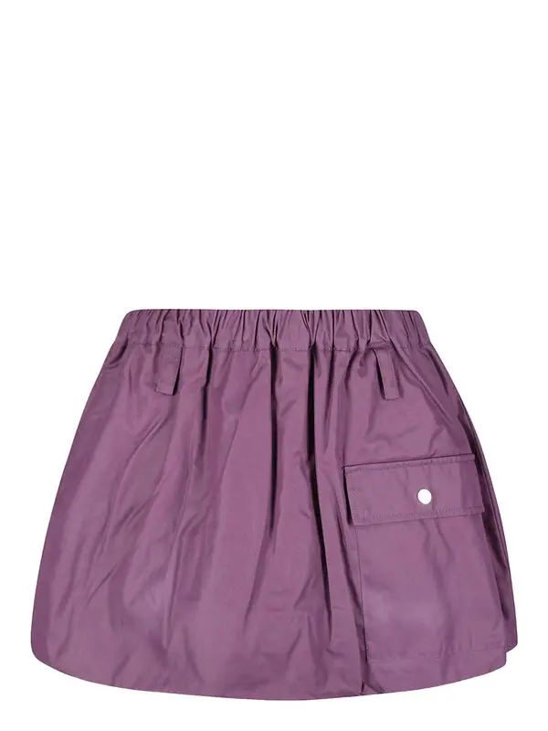 Baum Und Pferdgarten Elasticated Waist Skirt With Flap Pockets - Purple