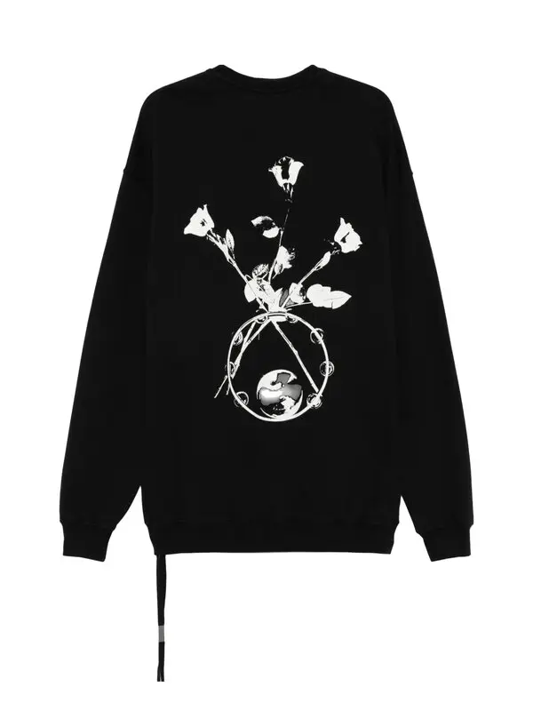 ANN DEMEULEMEESTER Femi Graphic Sweatshirt - Black
