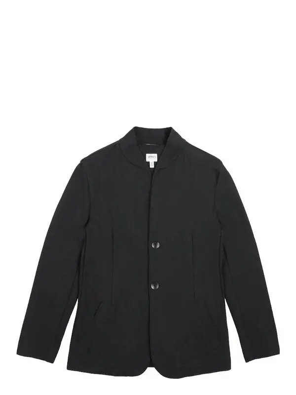 Emporio Armani Logo Suit Jacket - Black