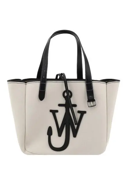 J.W.ANDERSON Belt Top Handle Bag - Light Beige
