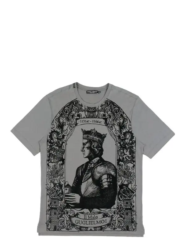 Dolce & Gabbana Printed T-shirt - Gray