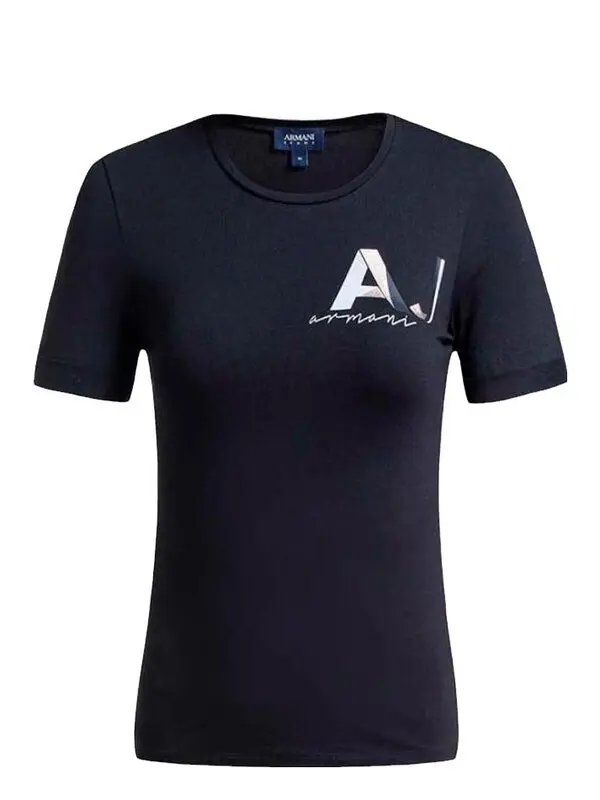 Emporio Armani Logo T-shirt - Black