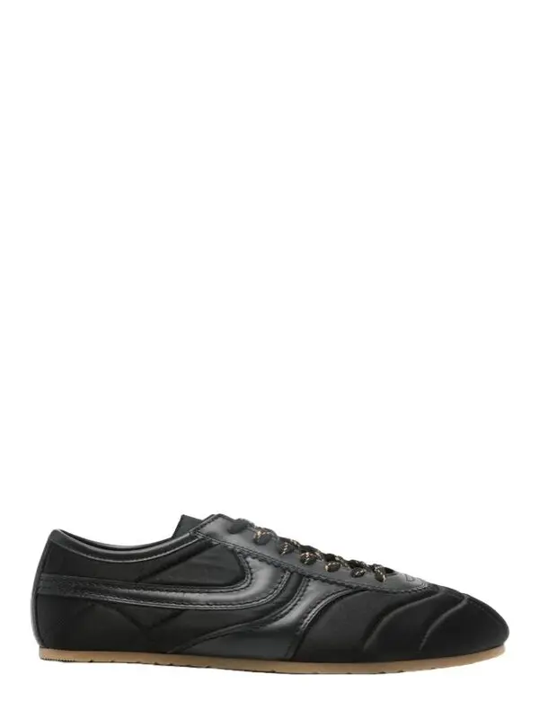 Dries Van Noten Quilted Low-top Sneakers - Black