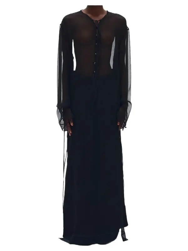 ANN DEMEULEMEESTER Matleen Dress - Black