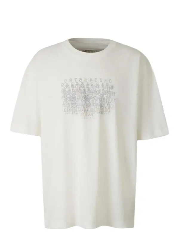 MAISON MARGIELA Crewneck T-shirt - White
