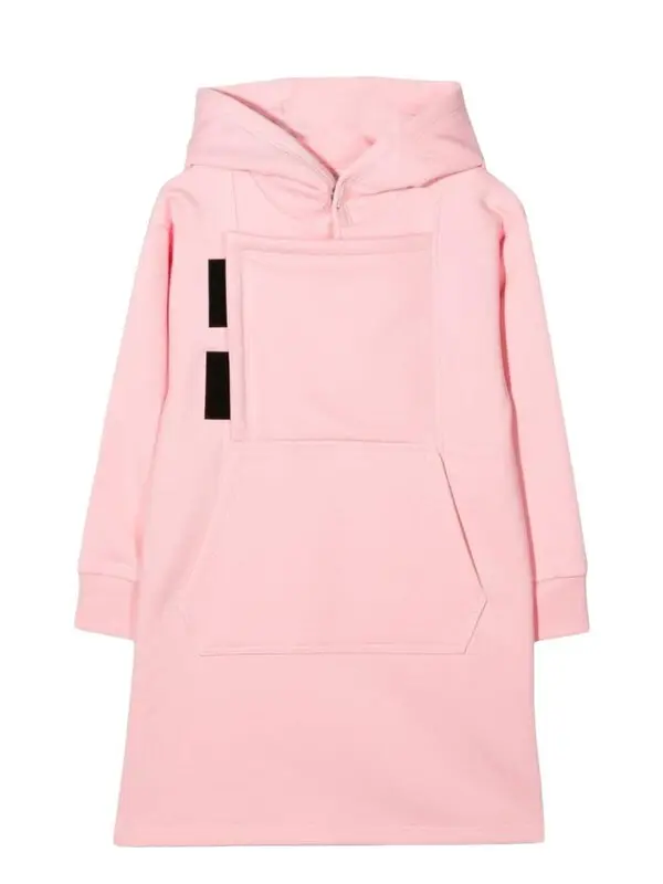 Givenchy Long Sleeve Hoodie Dress - Pink