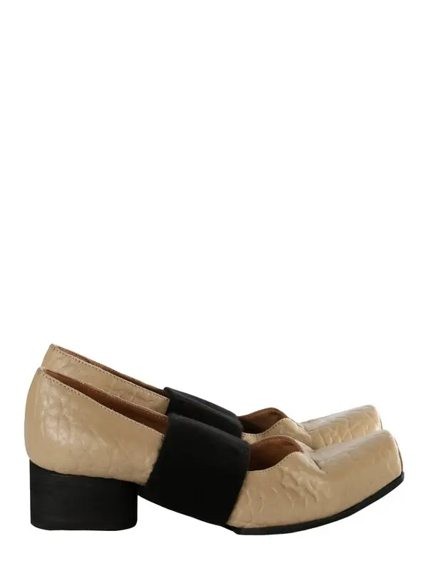 UMA WANG Strappy Ballerina Flats - Black