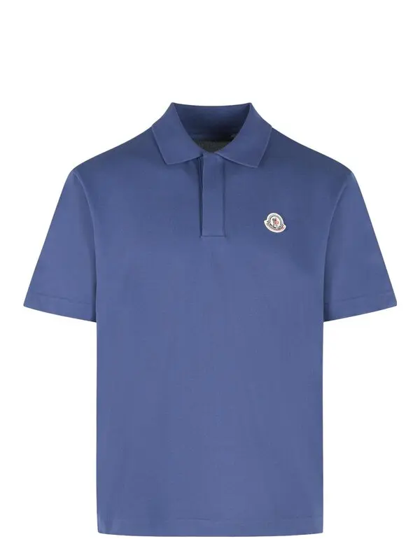 Moncler Logo Patch Polo Shirt - No
