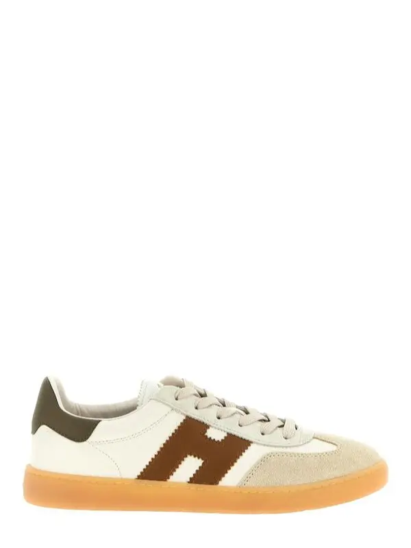 Hogan Cool Lace-up Sneakers With Contrasting Inserts - Multicolor