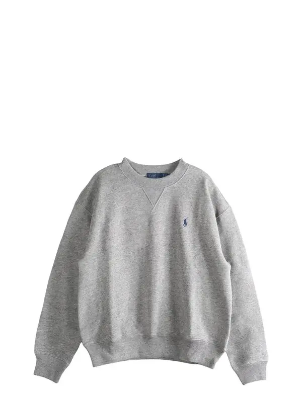 Polo Ralph Lauren Logo Crewneck Sweatshirt - Dark Vintage Heather
