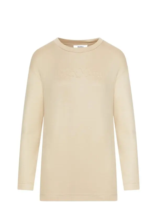 Max Mara Crewneck Long-sleeved Sweatshirt - No