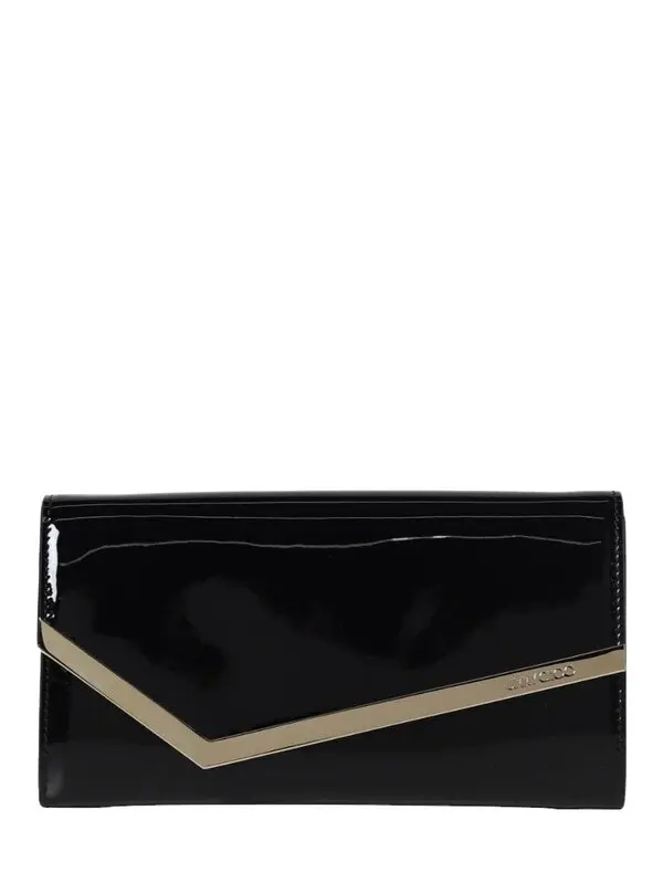 JIMMY CHOO Chain Linked Clutch Bag - Black