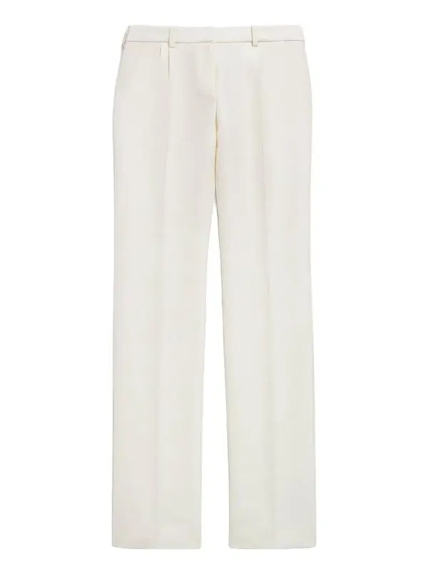 Balenciaga Slim Tailored Pants - Ivory