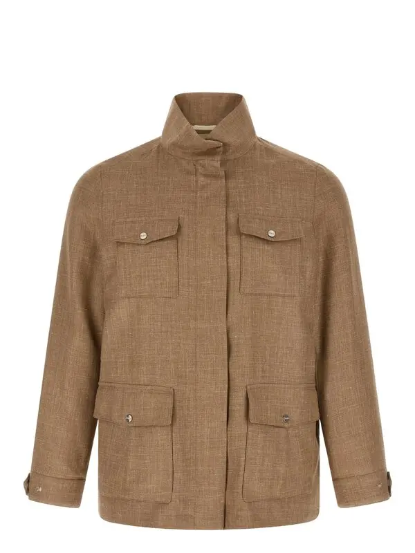 Herno Field Saharan Jacket - Brown