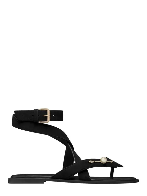 Dior D-vinity Thong Sandal - Black
