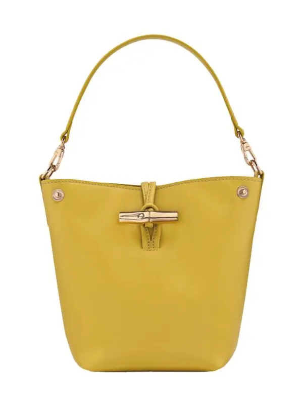 Longchamp Le Roseau Mini Bucket Bag - Ginger