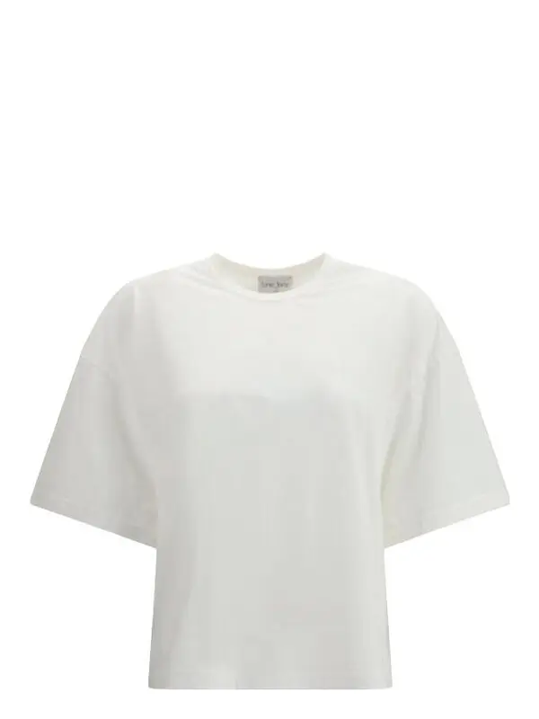 FORTE_FORTE Oversized Short Sleeve T-shirt - White