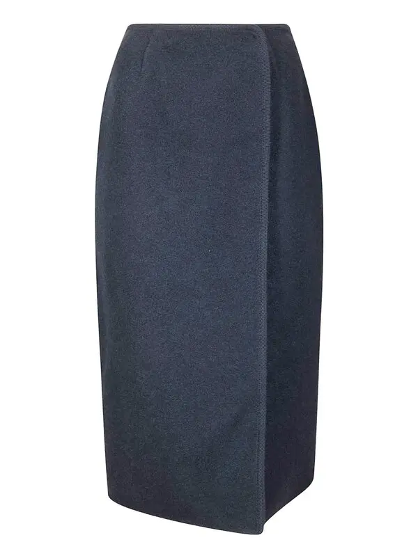RIER Walker Midi Skirt - Black