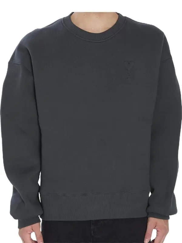 Ami De Coeur Logo Sweatshirt - Black