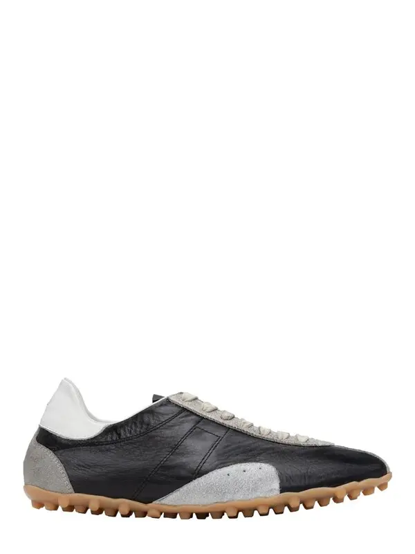 MAISON MARGIELA Sprinters Lace-up Sneakers - Black/white/gray
