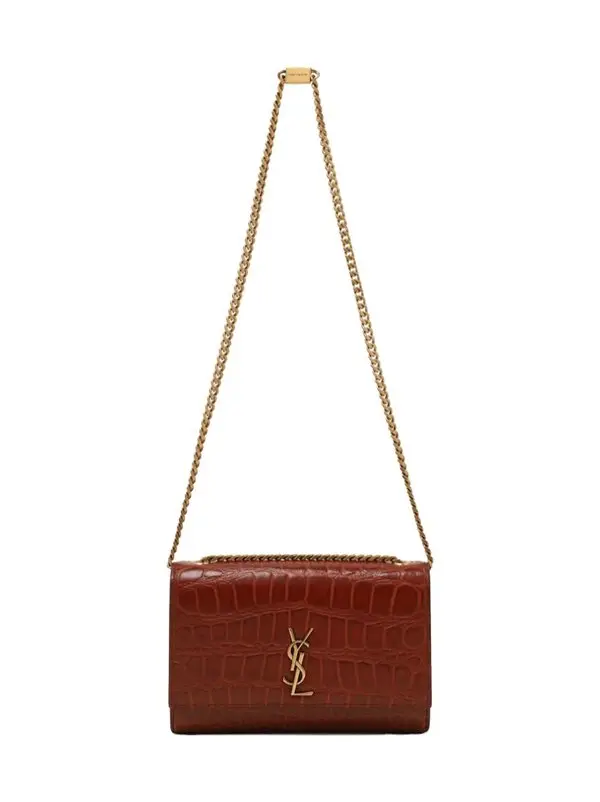 Saint Laurent Kate Small Shoulder Bag - Brown
