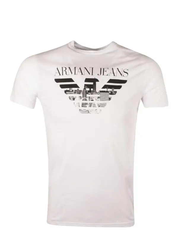 Emporio Armani Logo Details T-shirt - White