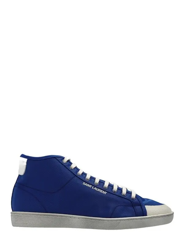 Saint Laurent Court Classic Sl/39 Mid-top Sneakers - Blue